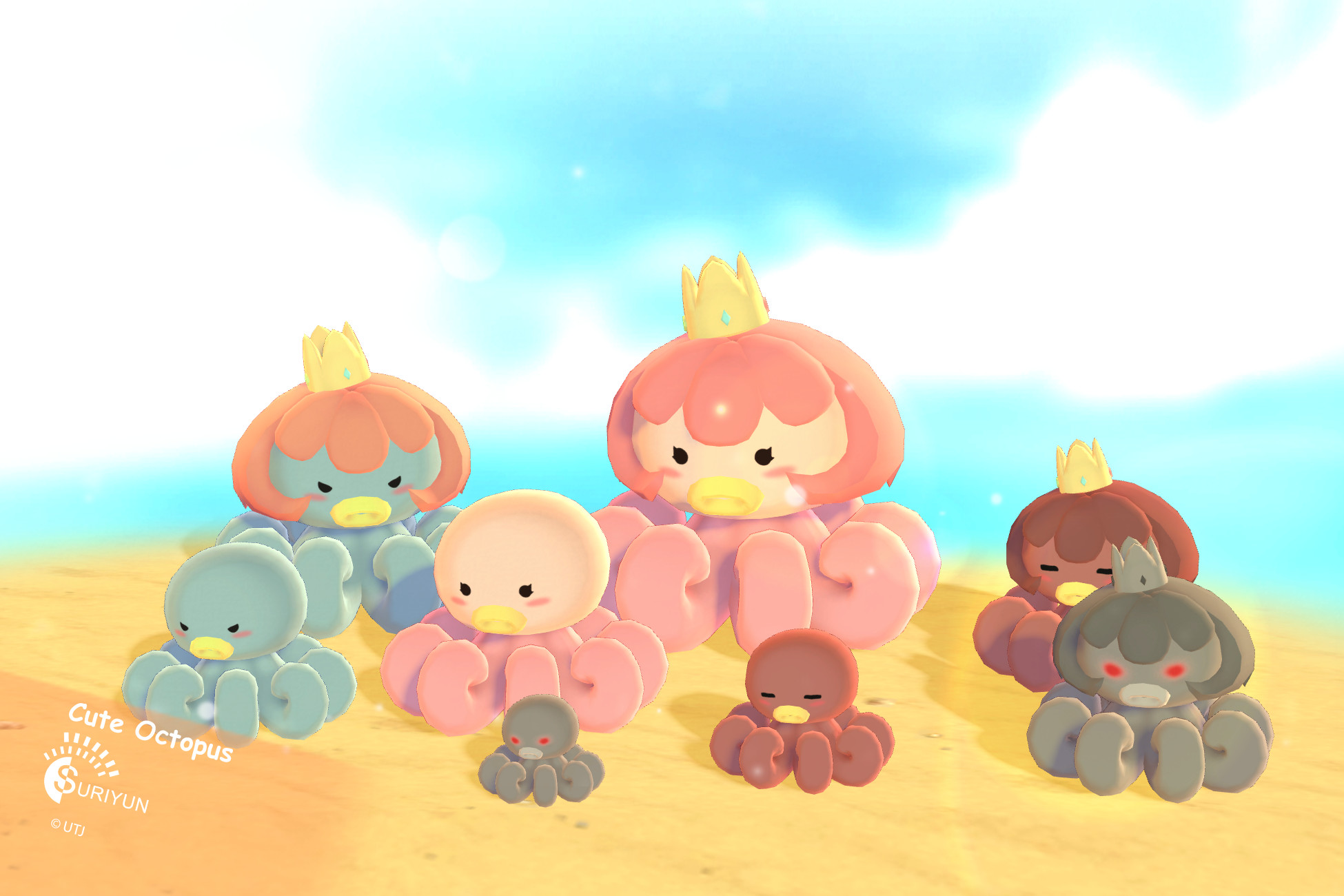 Cute Octopus | Characters | Unity Asset Store