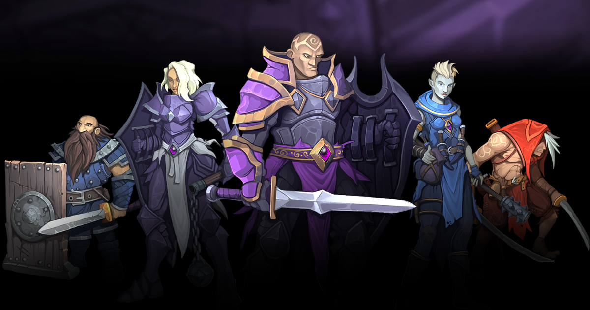 RPG Heroes | 2D Characters | Unity Asset Store