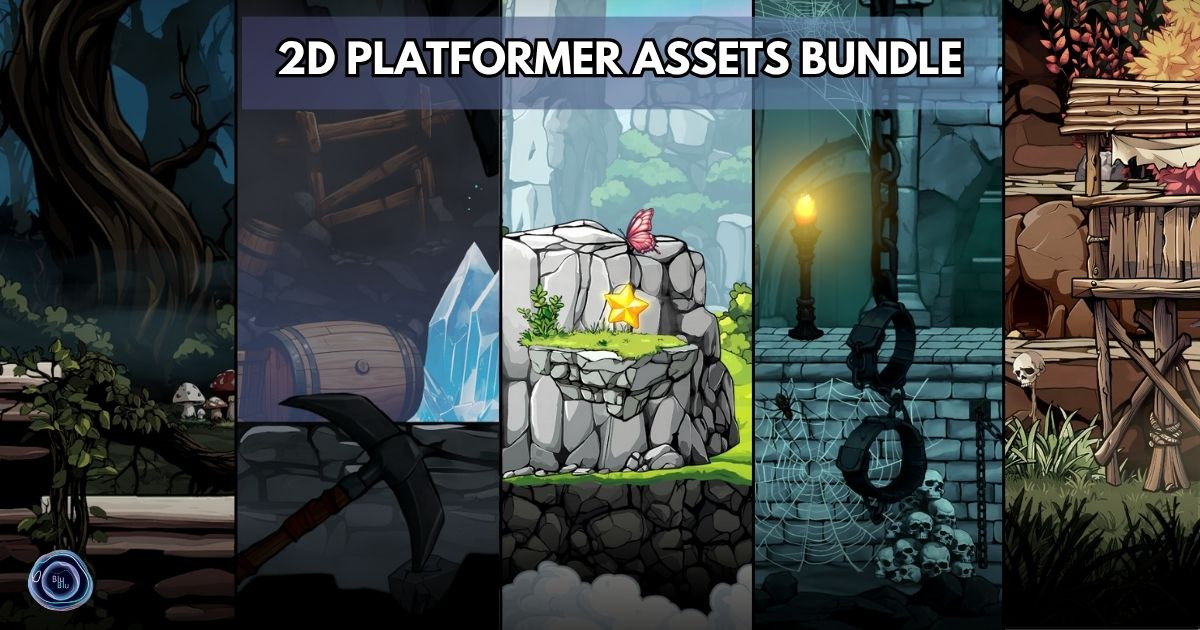 2D Platformer Assets Bundle 580+ Assets | 2D Environments | Unity Asset ...