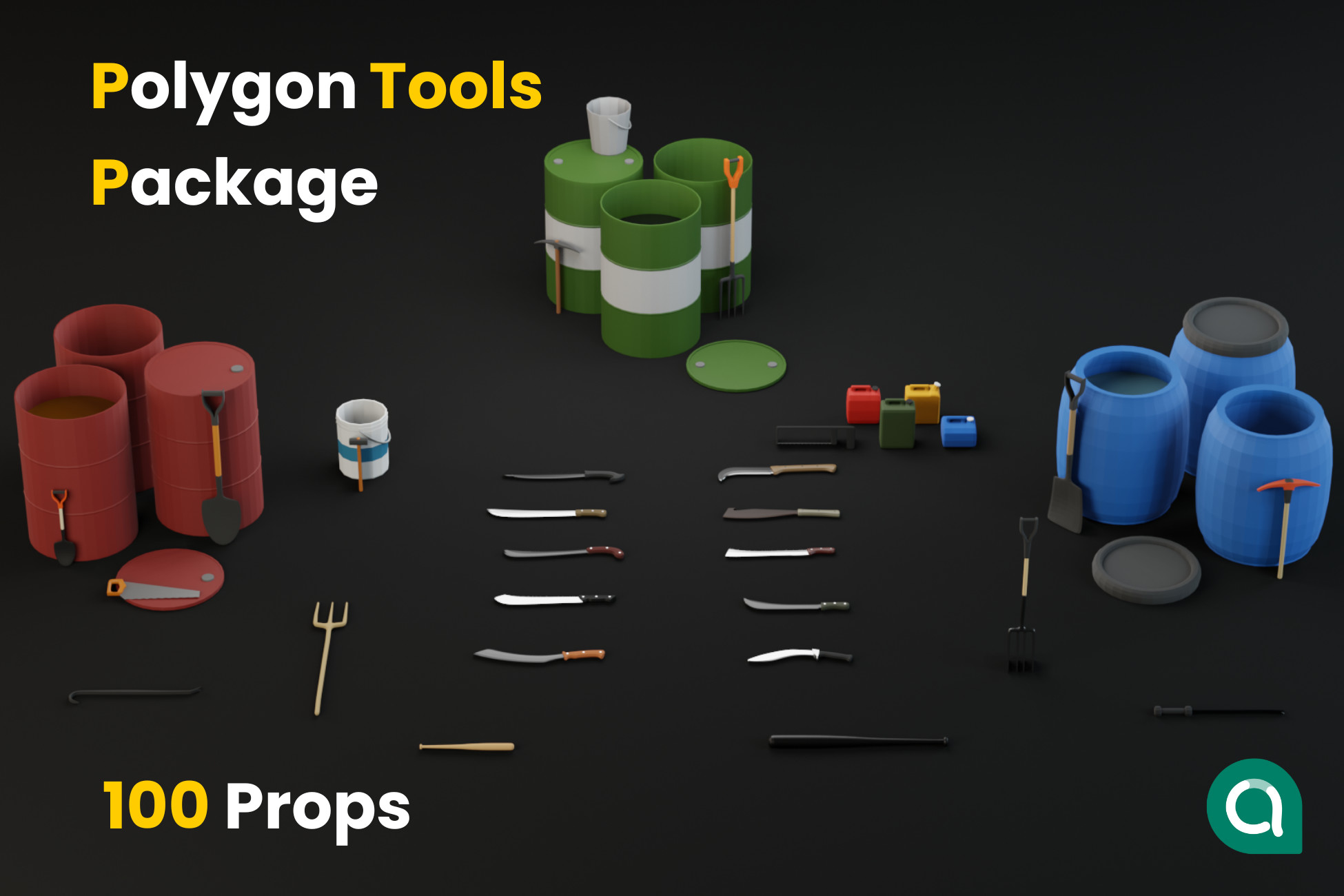 Polygon Tools Package | 3D 道具 | Unity Asset Store