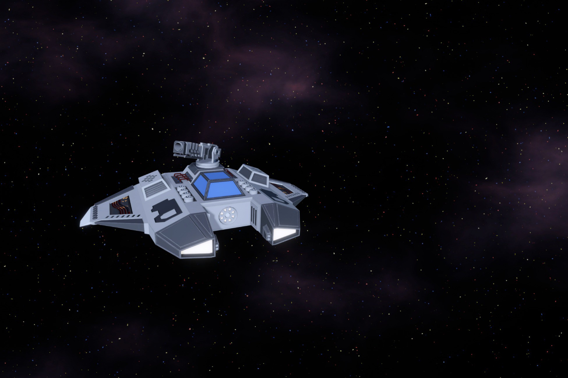 Vanguard - Space Battleship | 3D Space | Unity Asset Store