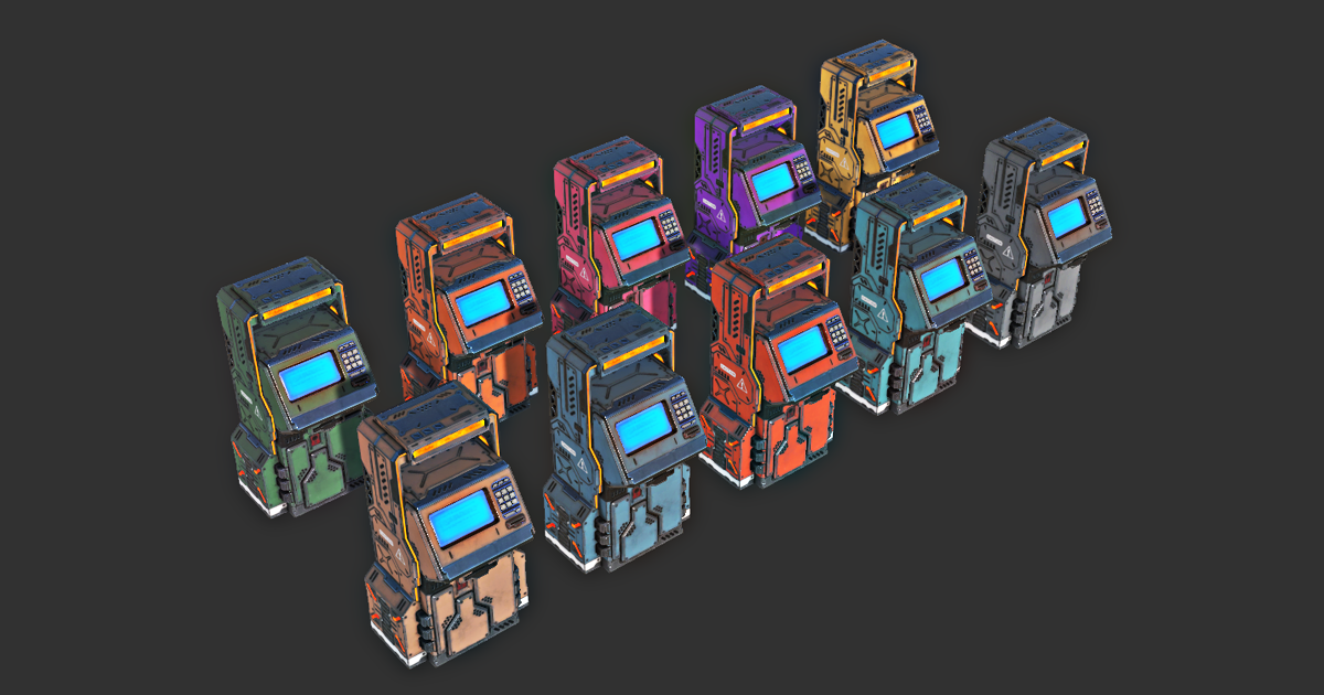 ATM | 3D Sci-Fi | Unity Asset Store