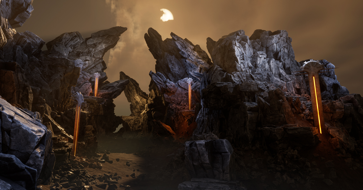 Shattered rocks | 3D Landscapes | Unity Asset Store