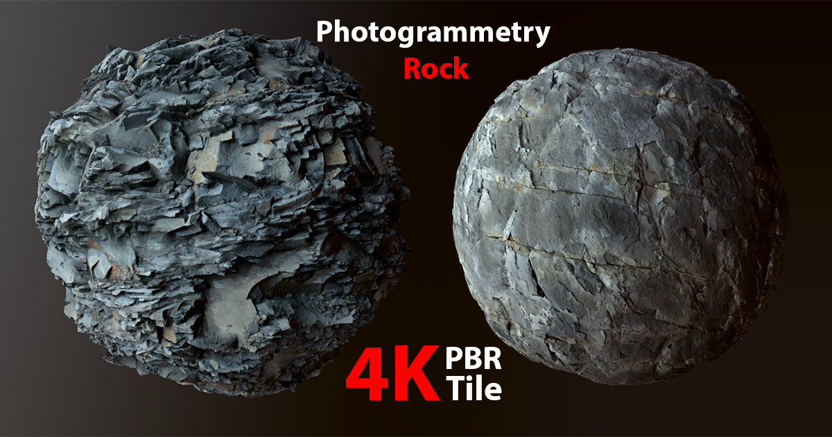 Photogrammetry PBR Rock Textures | 2D 타일 | Unity Asset Store