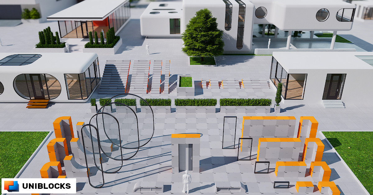 Uniblocks [HDRP] | 3D Props | Unity Asset Store