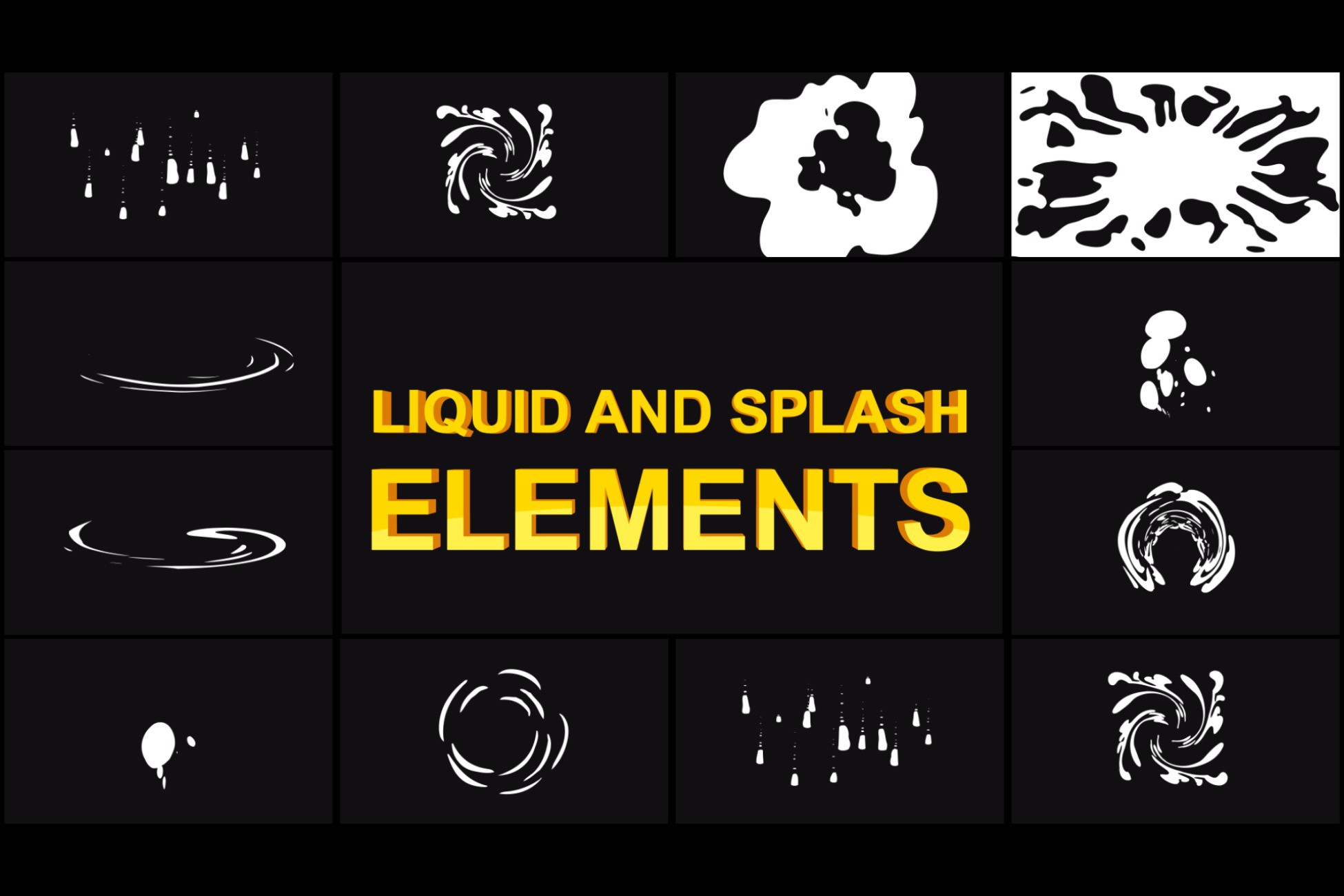 Liquid And Splash Elements | VFX | Unity Asset Store