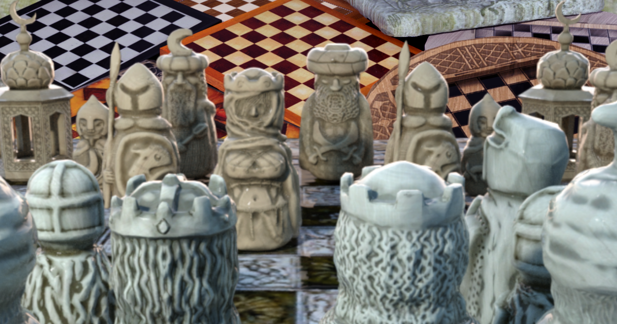 Tabletop Figures: Chess | 3D | Unity Asset Store