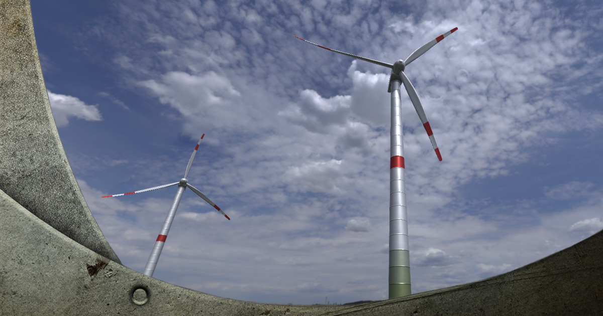 Wind Turbine Animated | 3D Industrial | Unity Asset Store
