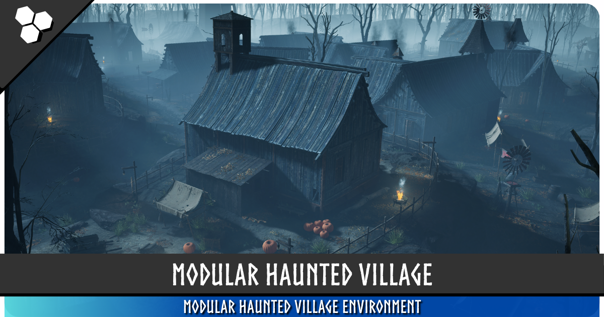 Modular Haunted Village (Village, Modular Village, Fantasy Village ...