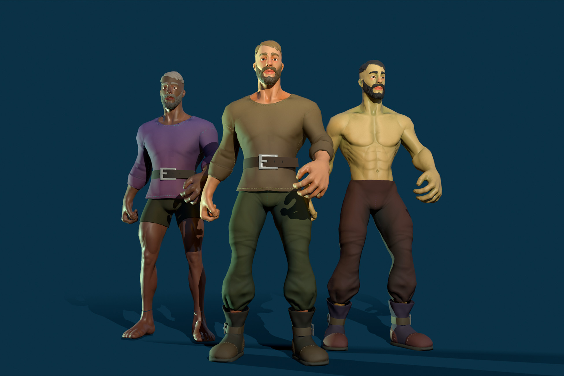 Stylized Human Male | Characters | Unity Asset Store