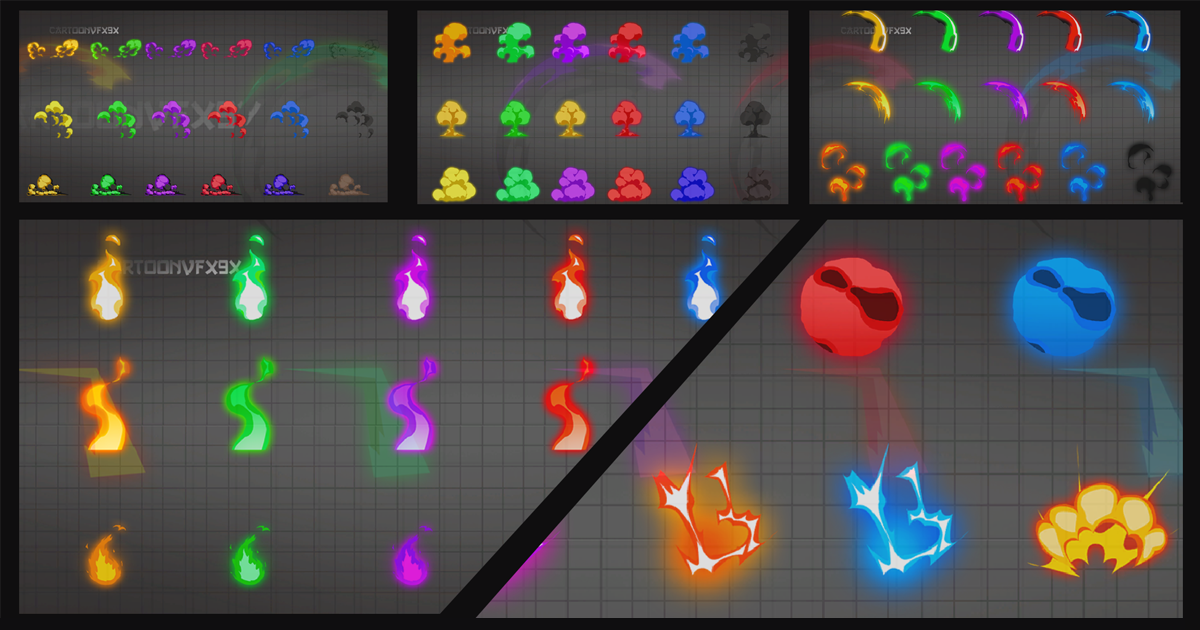 Effect Collection - Handpaint SpriteSheet | VFX | Unity Asset Store