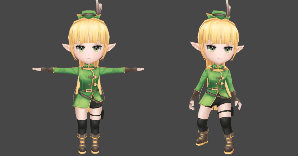 Elf Character-Ranger_costume 1 | 3D Characters | Unity Asset Store