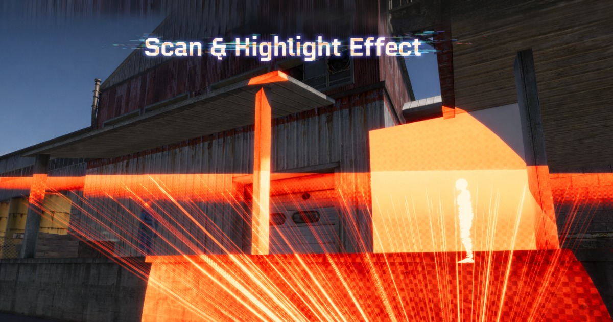 Scan and Highlight Effect | VFX Shaders | Unity Asset Store