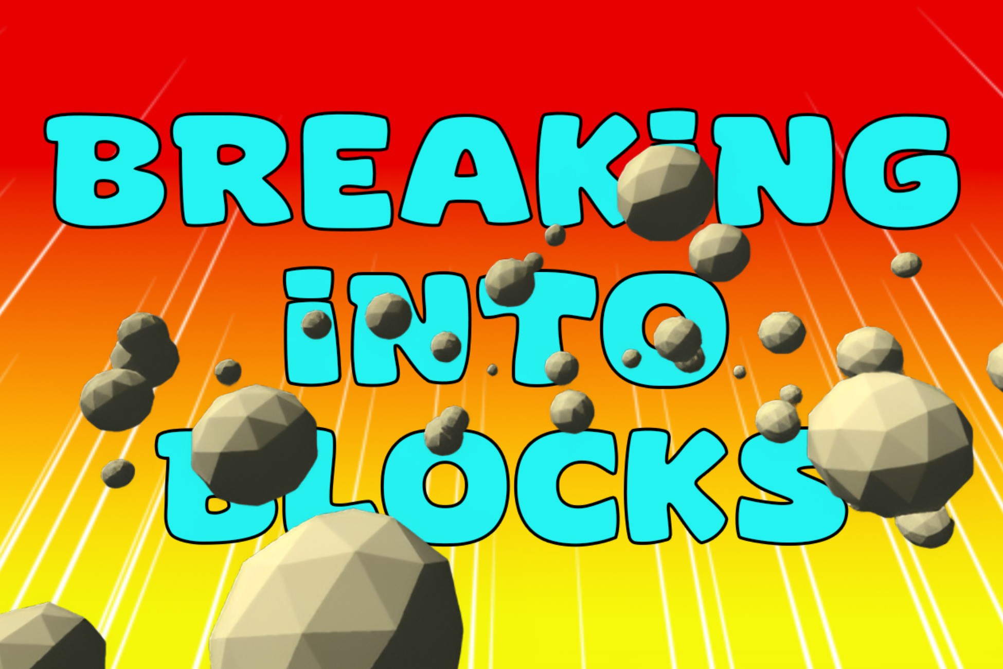 Breaking into blocks effect | VFX Particles | Unity Asset Store