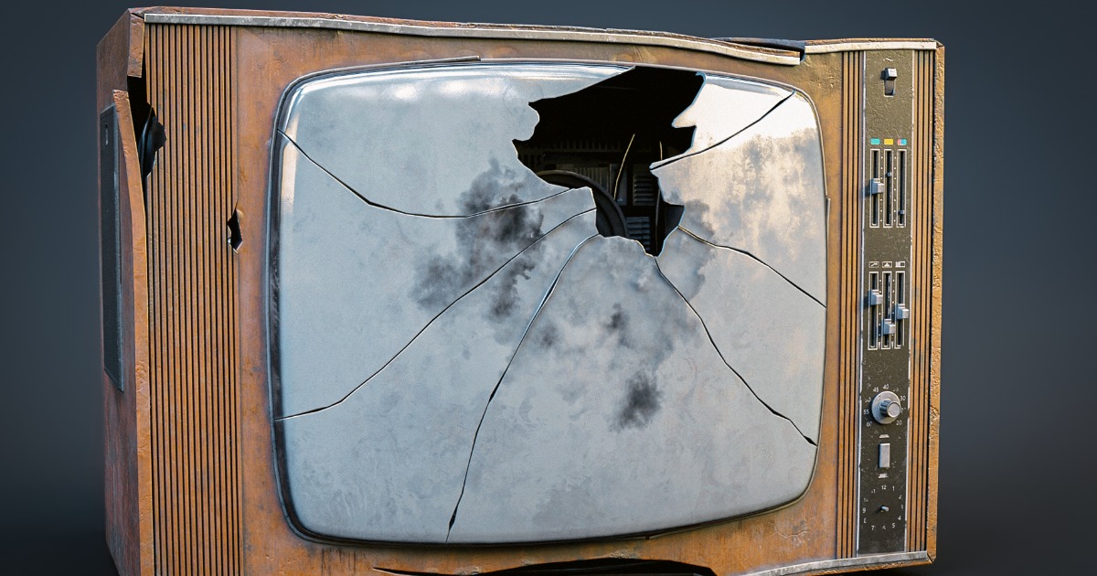 CRT TV | 3D Electronics | Unity Asset Store