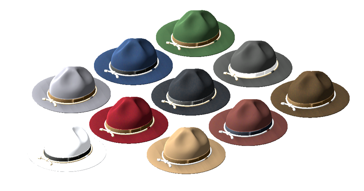 Trooper Hats Pack | Props | Unity Asset Store