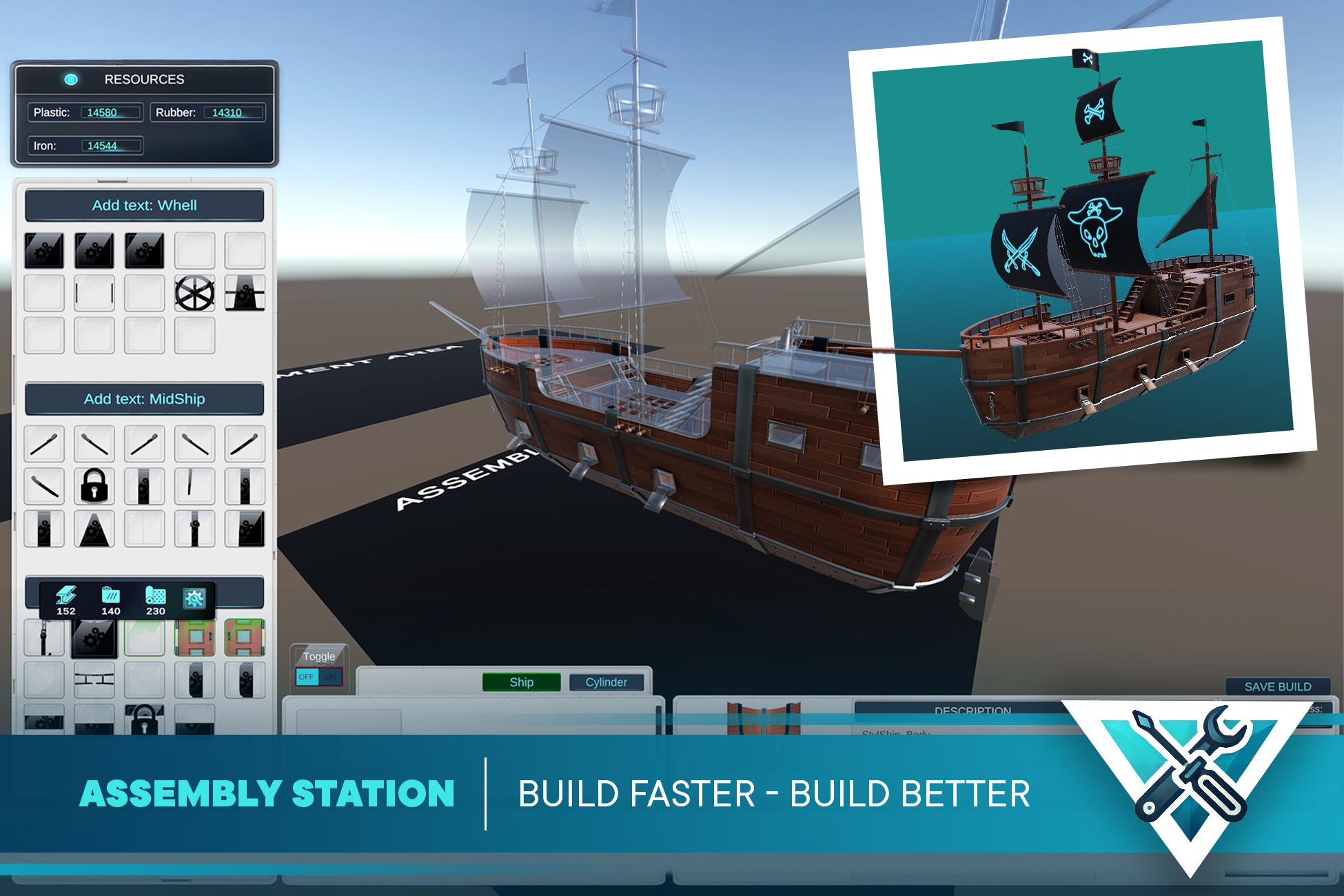 Assembly Station | Modular System to Bring Your Model to Life | Modeling | Unity Asset Store