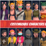 Customizable 3D Characters Complete Bundle Vol 2