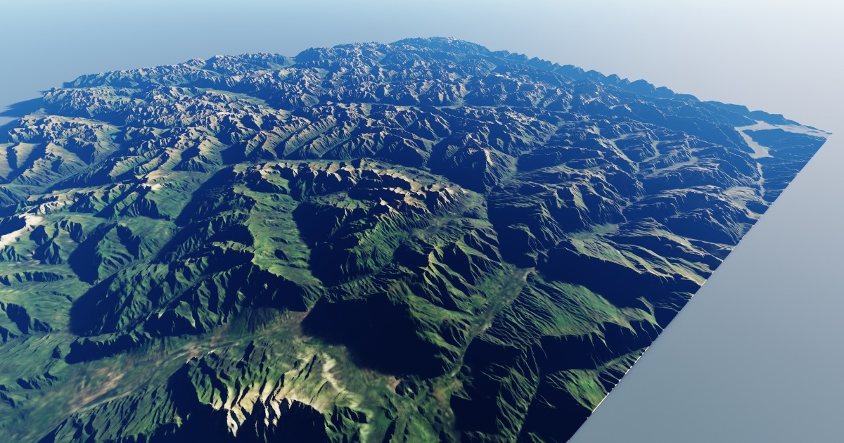Real World Heightmaps-Alps V2 | 3D Landscapes | Unity Asset Store