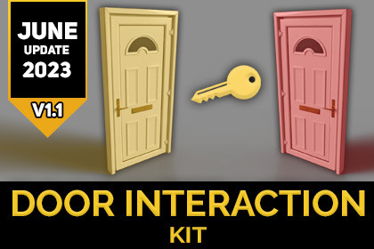 Door Interaction Kit | Unity AssetStore Price down information