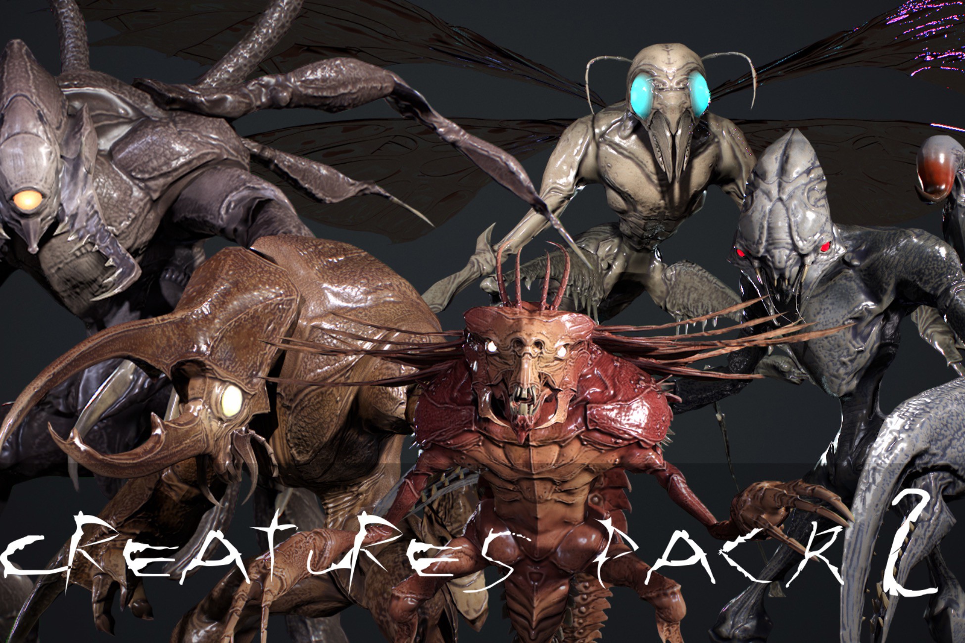 Creatures Pack 2 | 3D Creatures | Unity Asset Store