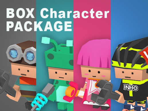 BoxMan Package | 3D Characters | Unity Asset Store