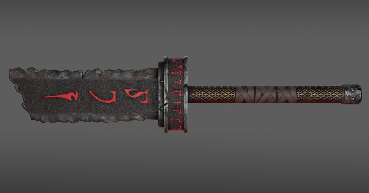 Demon Sword | 3D Weapons | Unity Asset Store