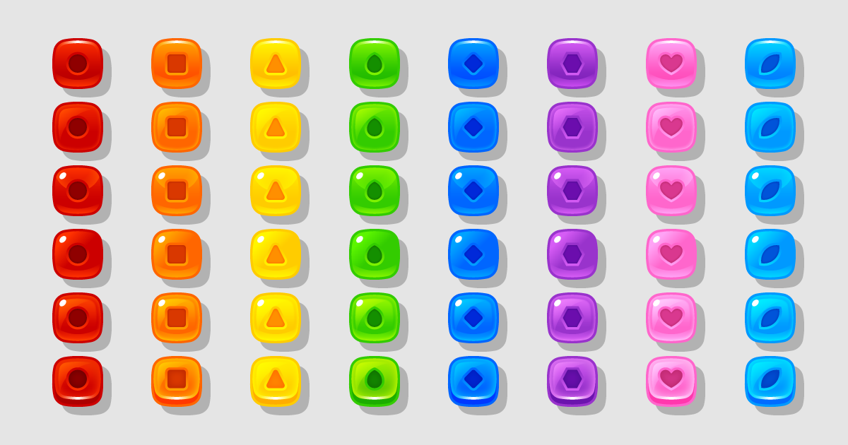 Sets - Blocks 1 | 2D 材质与材料 | Unity Asset Store