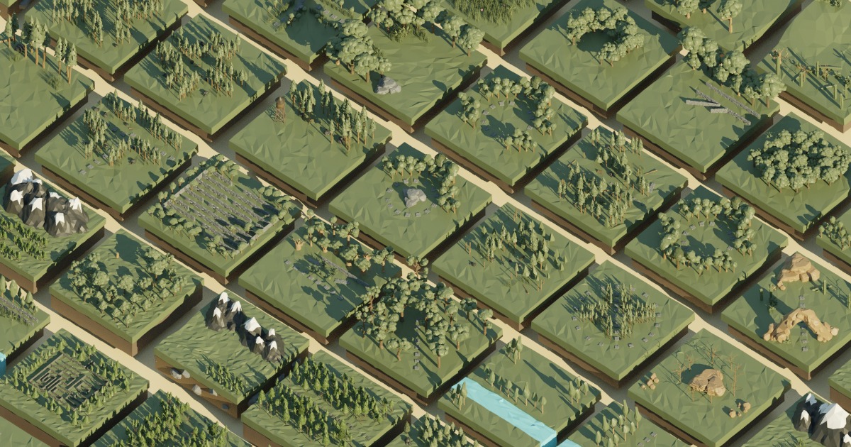 Low Poly: Complete Nature Assets | 3D 环境 | Unity Asset Store