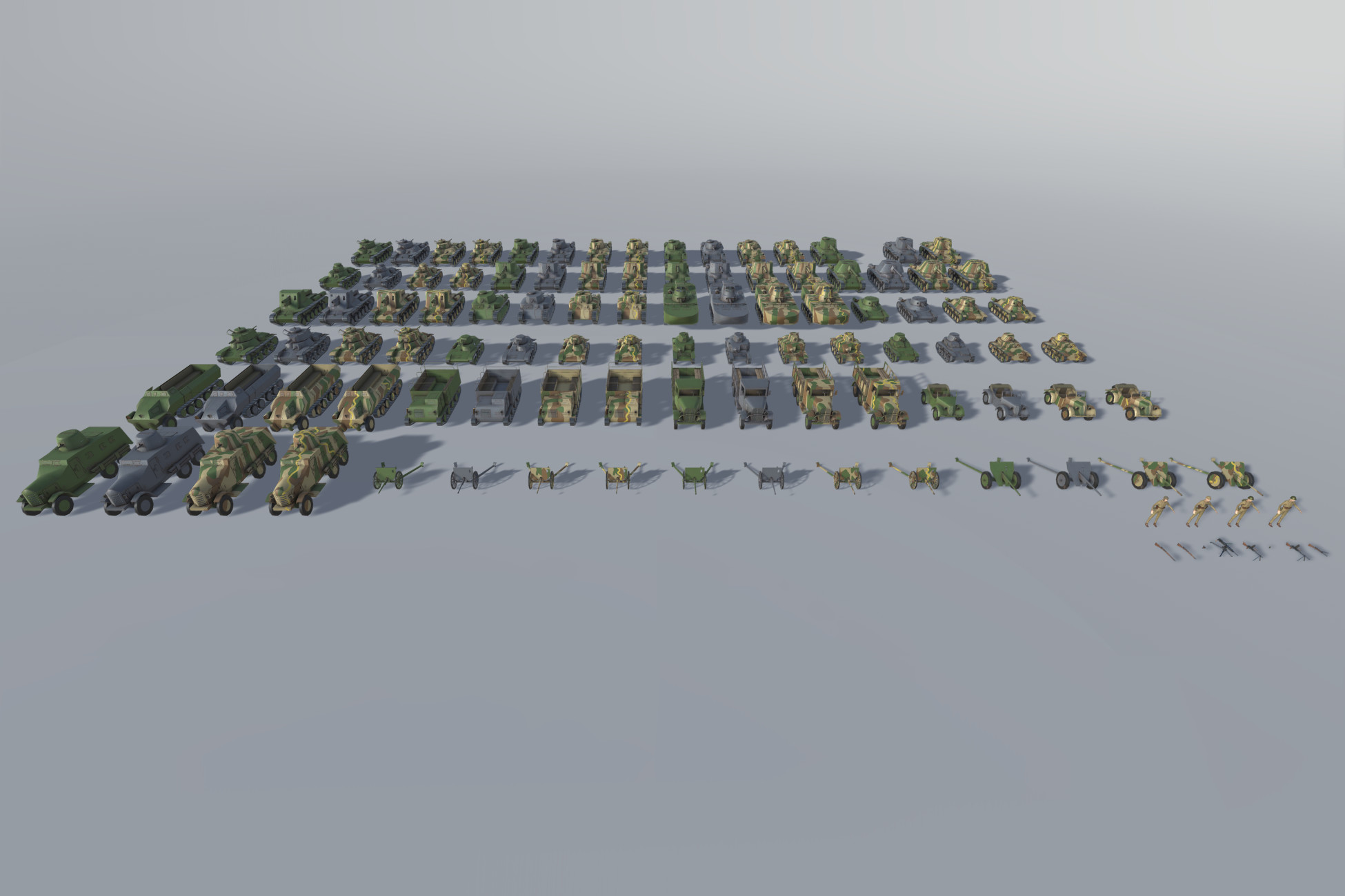 WW2 Japanese Armed Forces | 3D Land | Unity Asset Store