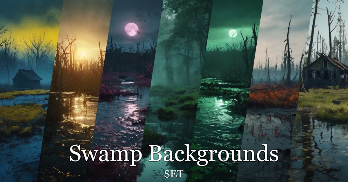 Swamp Backgrounds | 2D Environments | Unity Asset Store