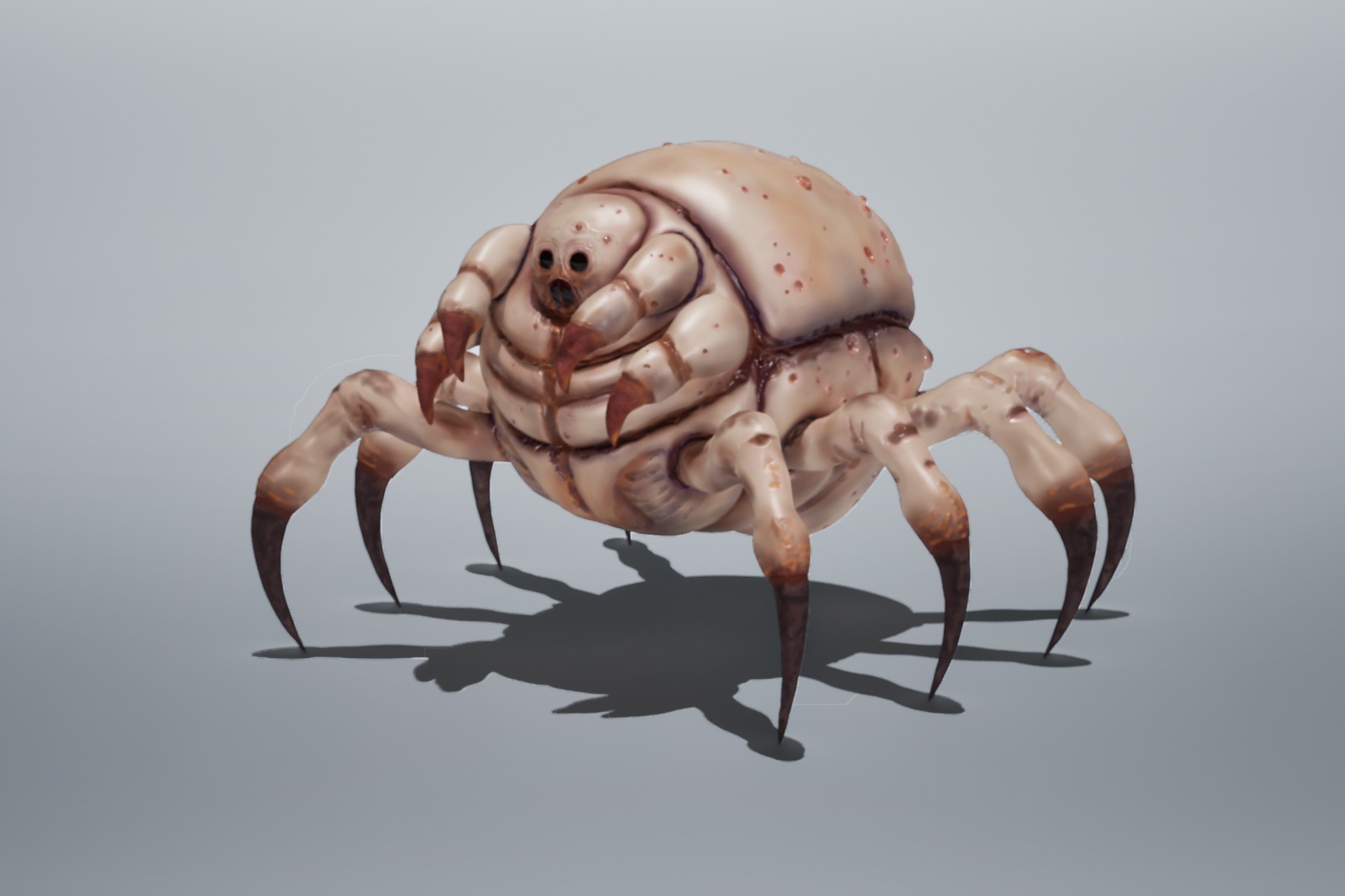 Disgusting Spider Monster | 3D 생물 | Unity Asset Store