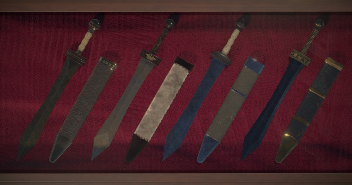 Sword Pack Gladius V1 | 3D Weapons | Unity Asset Store