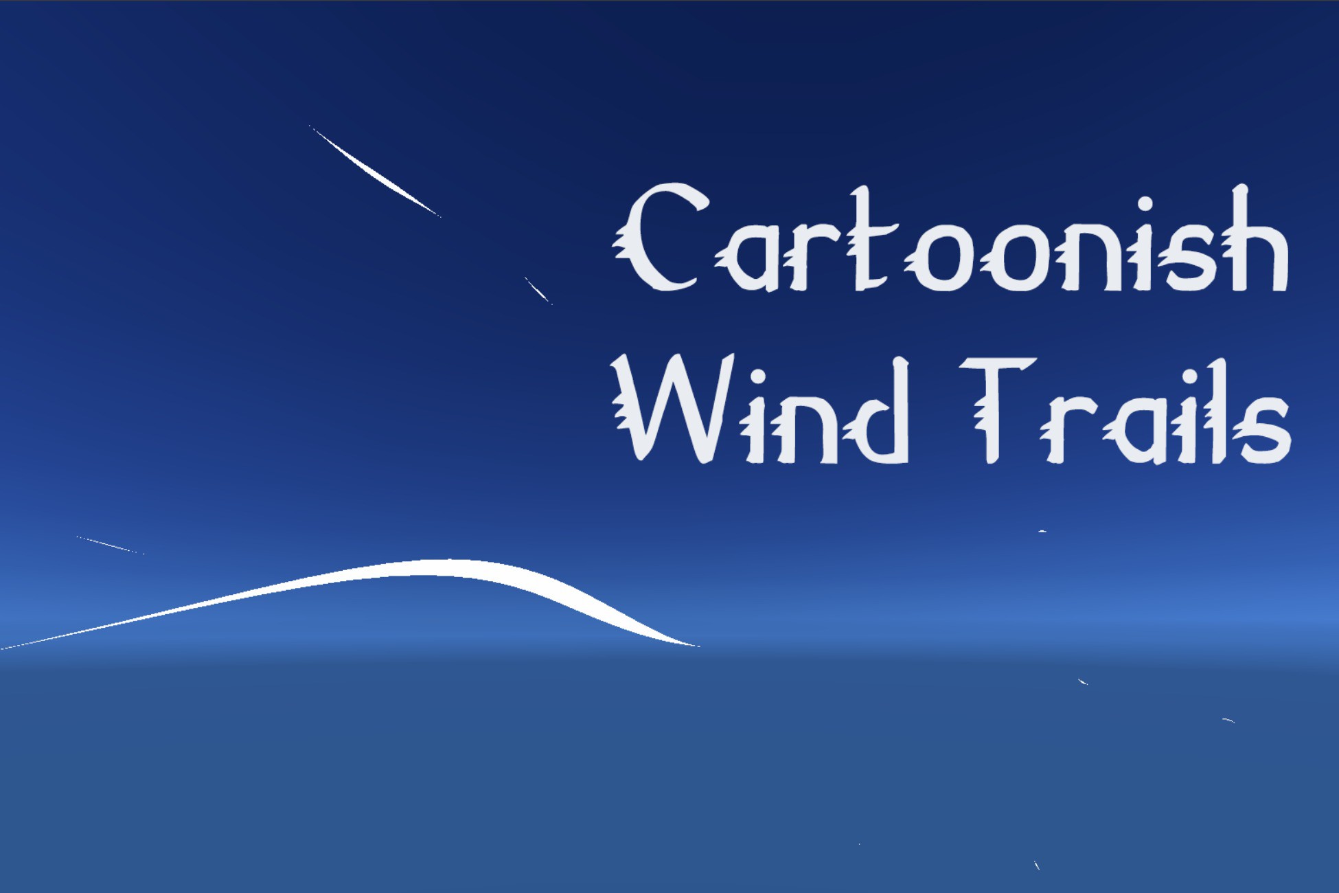 Cartoonish Wind Trails | VFX Particles | Unity Asset Store