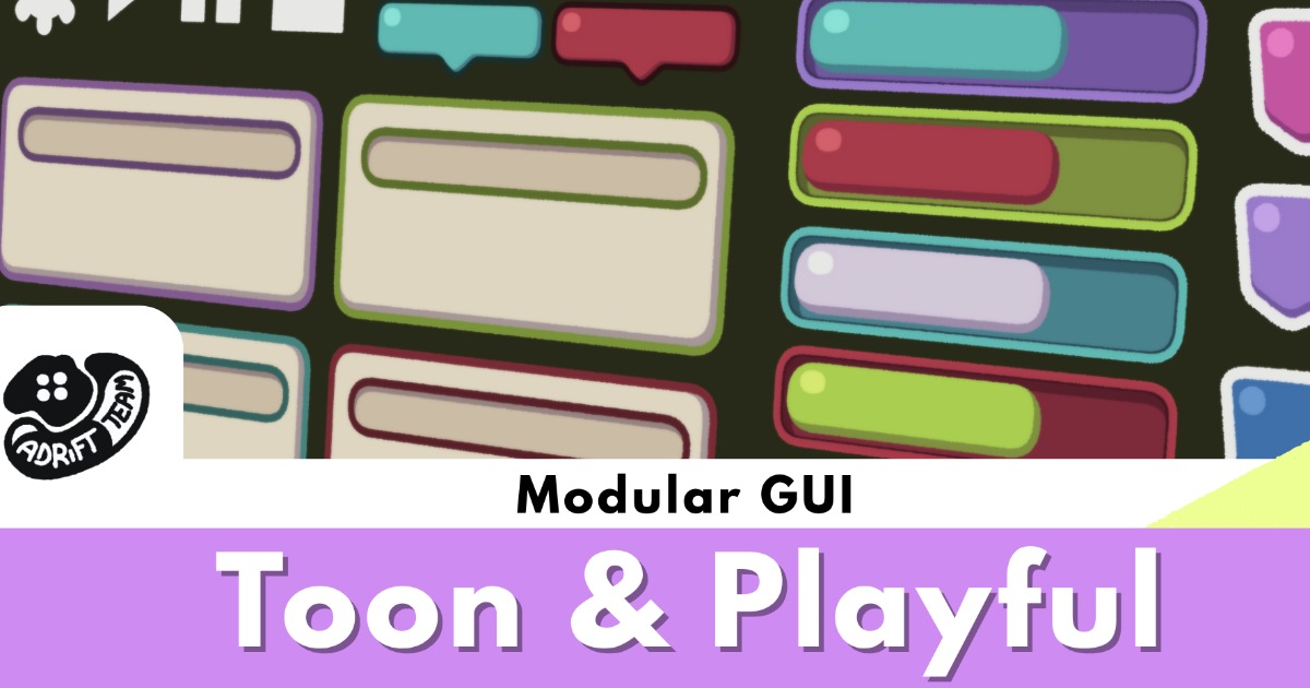 Toon & Playful GUI - Lite Pack | 2D GUI | Unity Asset Store