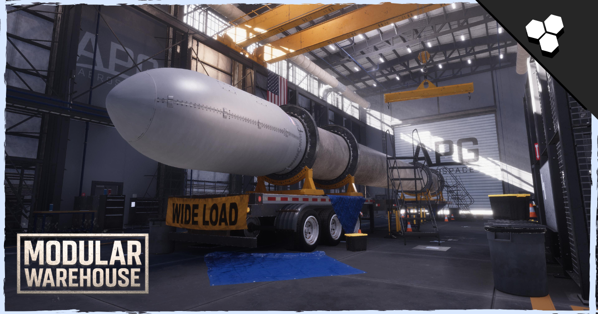 Modular Warehouse (Warehouse, Industrial Warehouse, Hangar, Factory ...