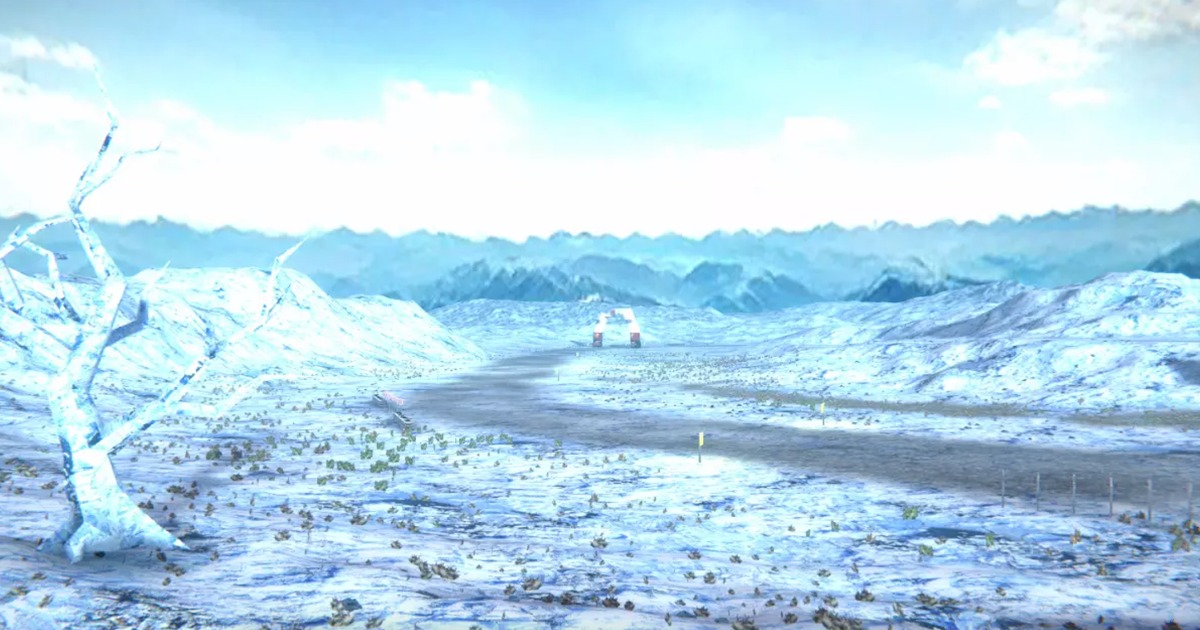 Winter race track | 3D Roadways | Unity Asset Store