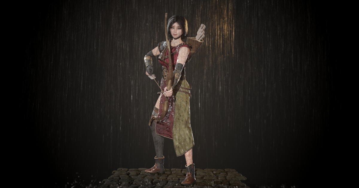 Archer - Female Character | Characters | Unity Asset Store