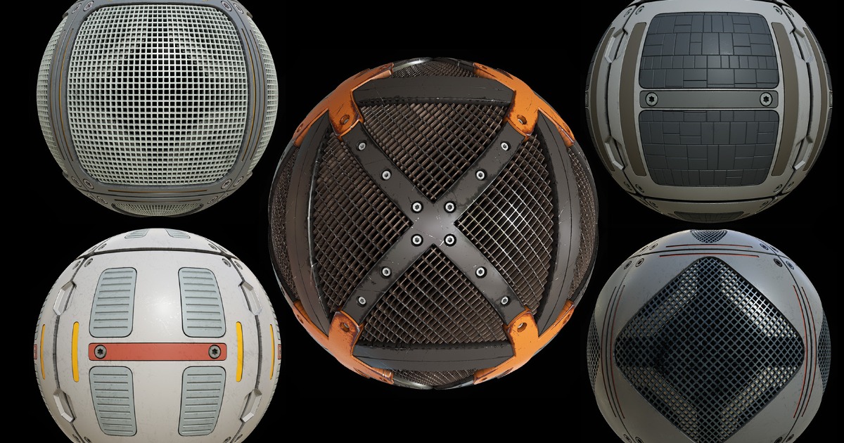 Scifi Material Pack 3 | 2D Textures & Materials | Unity Asset Store