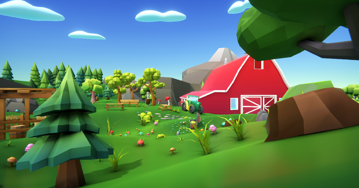 Little Low Poly World - Pro - Standard RP | 3D 環境 | Unity Asset Store