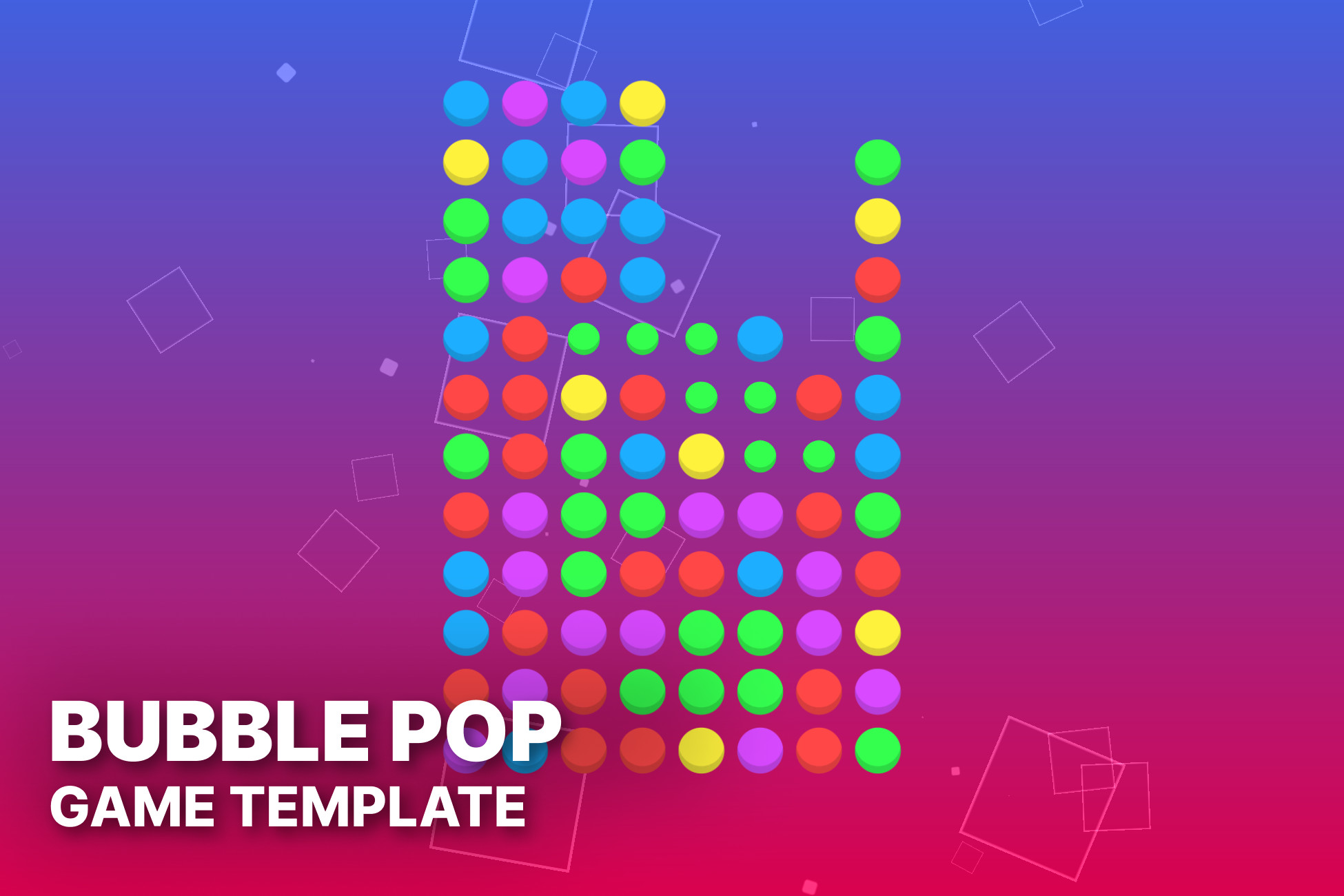 Bubble Pop - Game Template | Packs | Unity Asset Store