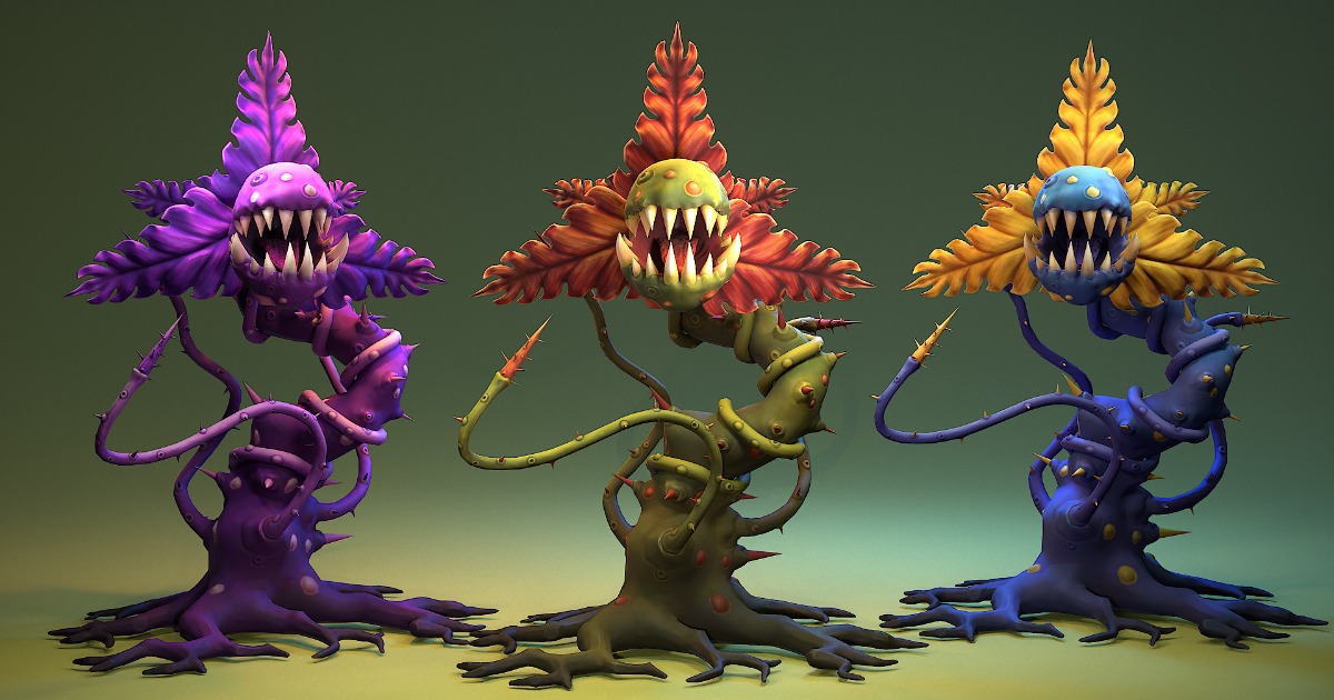 Flower Eater | 3D Characters | Unity Asset Store