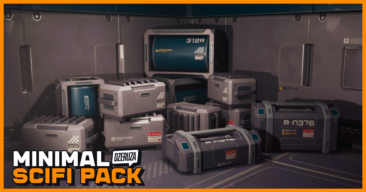 Minimal Scifi Pack | 3D Environments | Unity Asset Store