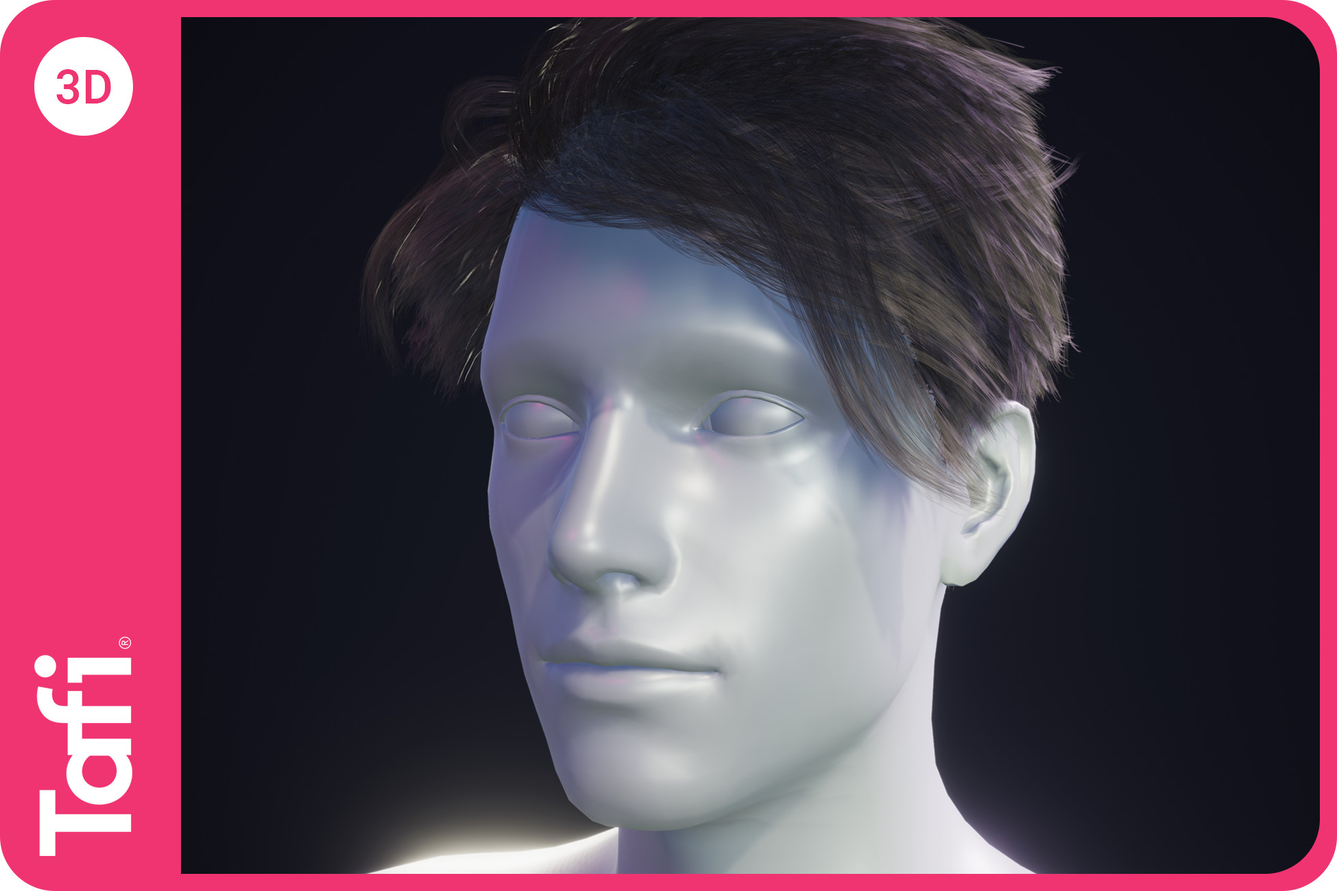 Lyall Hair Male from Tafi | 3D 의류 | Unity Asset Store