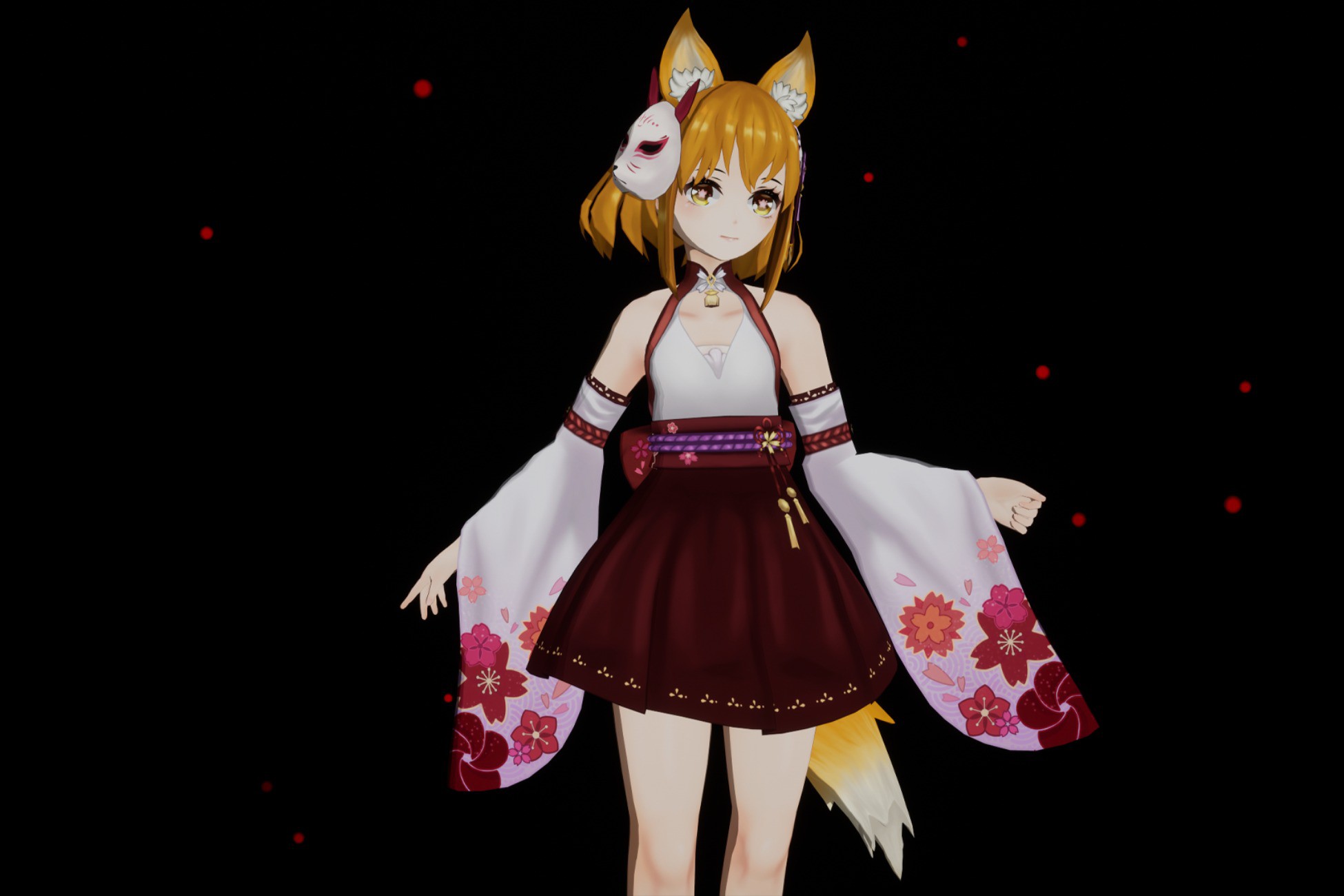 Anime Girl Fox | Characters | Unity Asset Store
