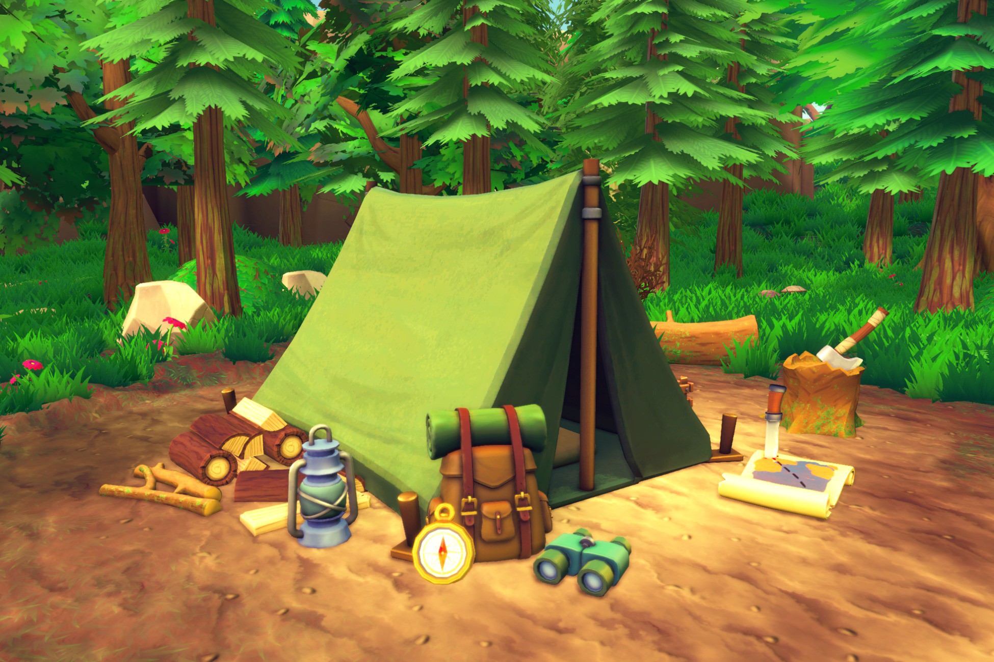Emberlight Stylized Camp Pack | 3D Environments | Unity Asset Store