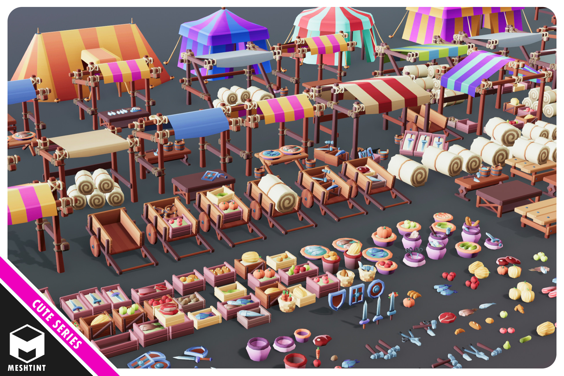 Marketplace Cute Series | 3D Fantasy | Unity Asset Store