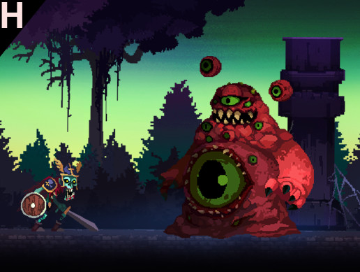 Boss: Pixel Bloody Eye | 2D 캐릭터 | Unity Asset Store