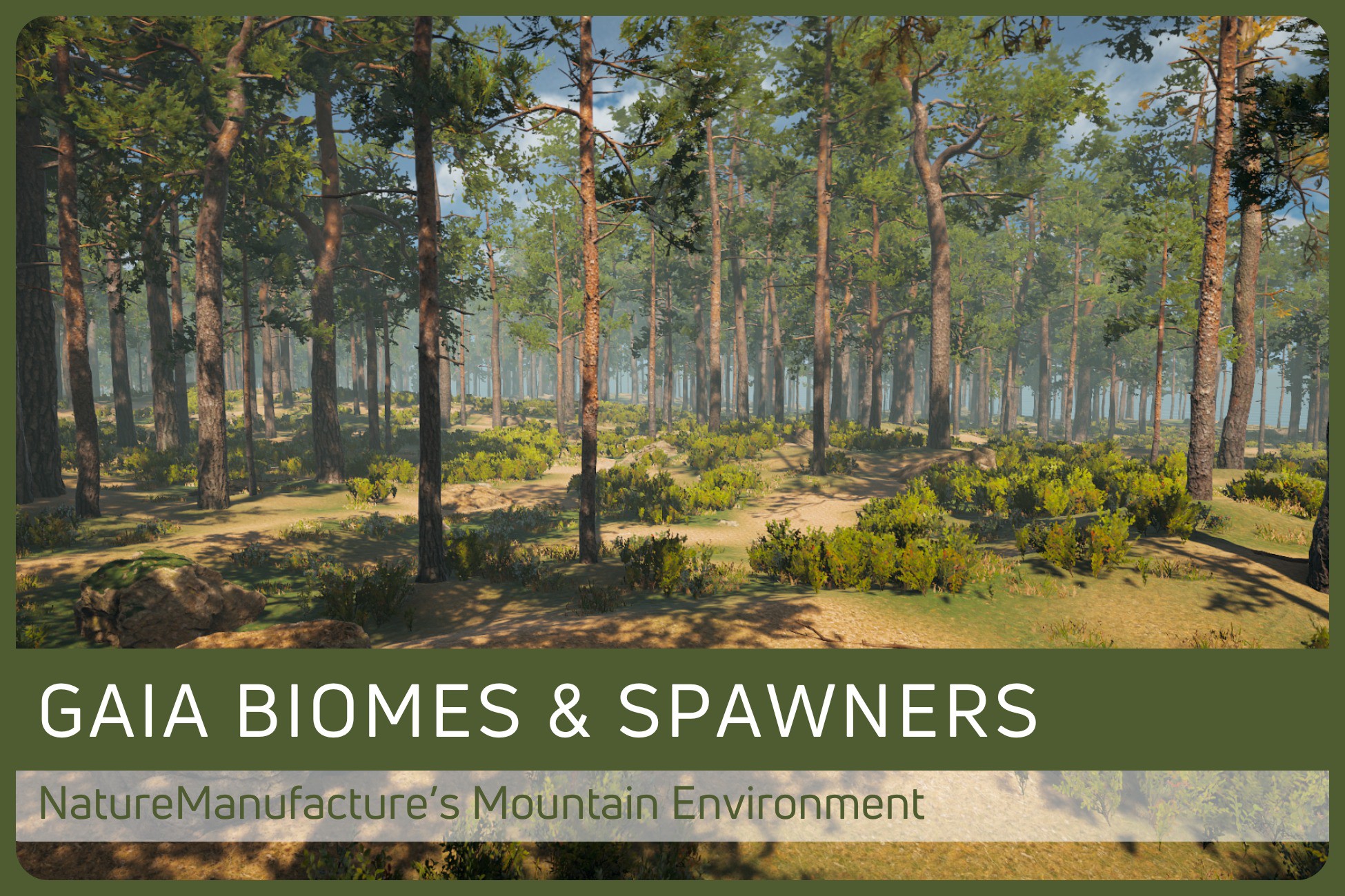 Gaia Biomes & Spawners – NatureManufacture’s Mountain Environment by ...