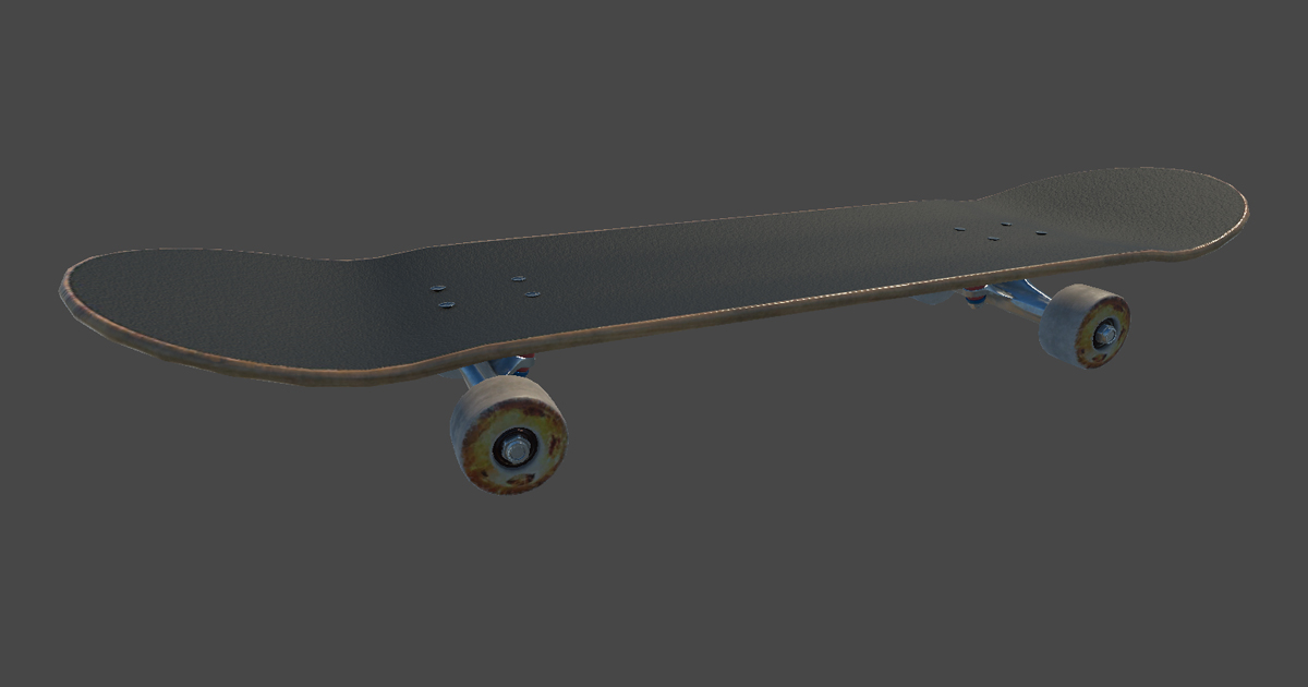 Customizable Skateboard | 3D | Unity Asset Store
